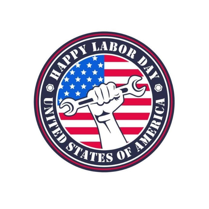 Template American Happy Labor Day Poster | PosterMyWall