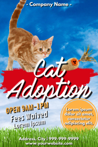 Pet Adoption Poster Template | PosterMyWall