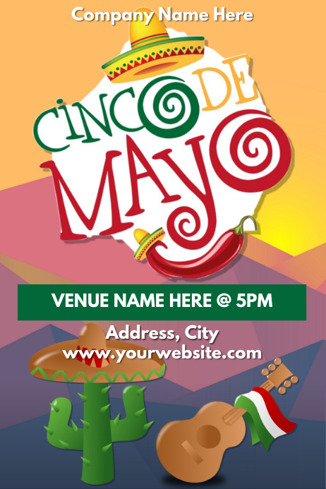 Template cinco de mayo | PosterMyWall