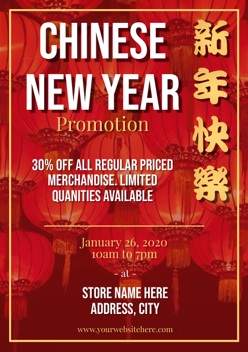 Template CNY | PosterMyWall