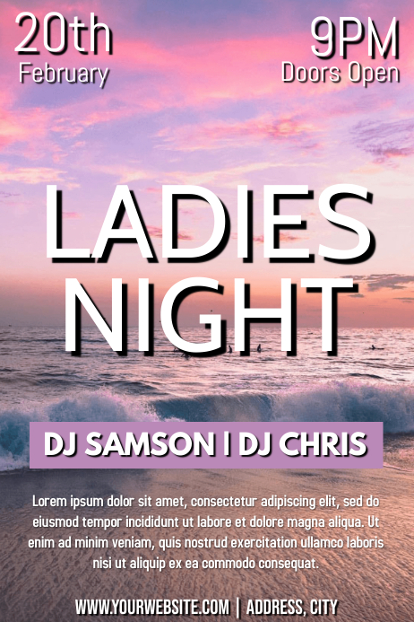 Template dance clubbing | PosterMyWall