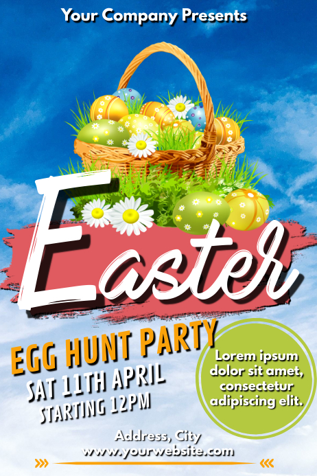 Template easter | PosterMyWall