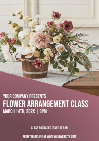 Template flower arrangement | PosterMyWall