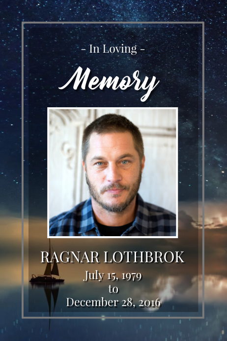 Template funeral | PosterMyWall