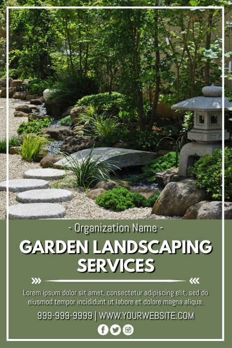 Template gardening | PosterMyWall