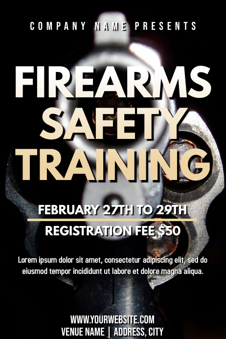 Template guns | PosterMyWall