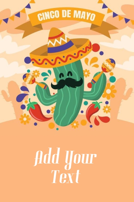 Template Happy Cinco De Mayo poster & flyer | PosterMyWall