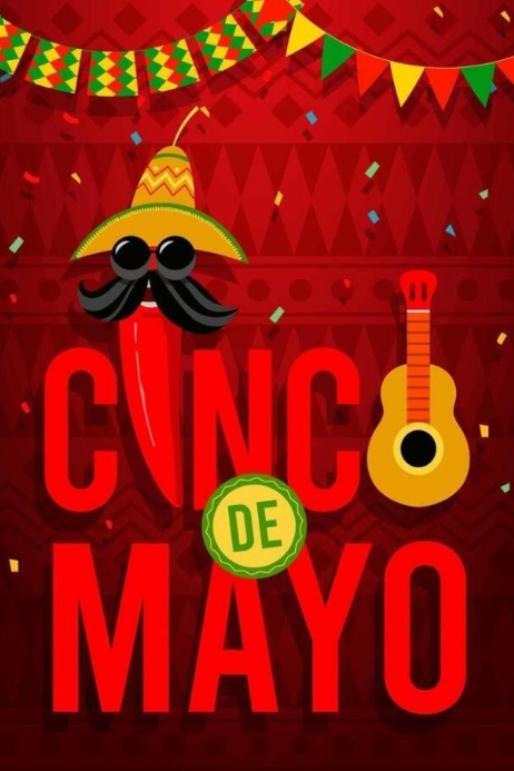 Template Happy Cinco De Mayo poster & flyer | PosterMyWall