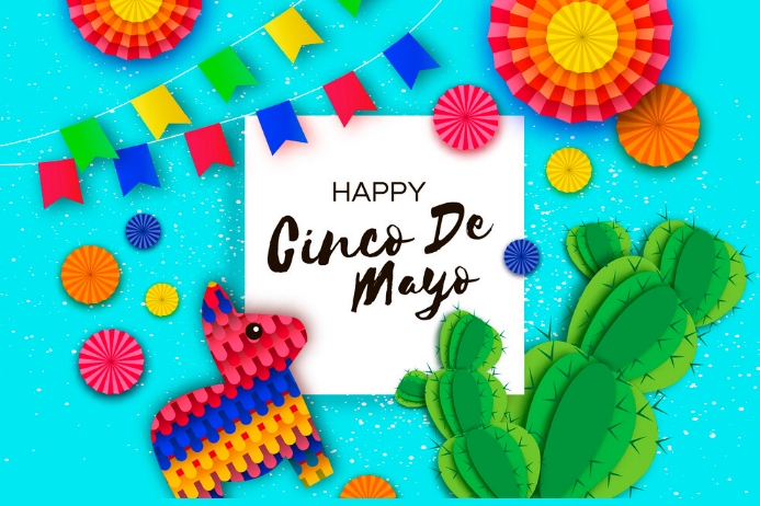 Template Happy Cinco De Mayo poster & flyer | PosterMyWall