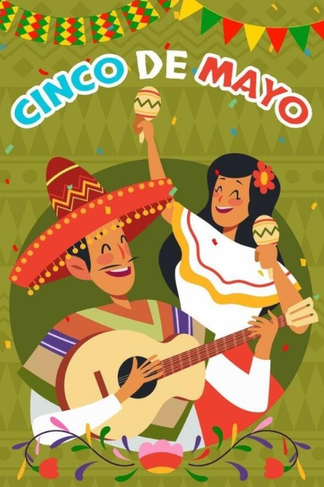 Template Happy Cinco De Mayo poster & flyer | PosterMyWall