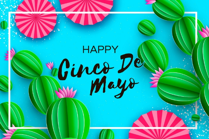 Template Happy Cinco De Mayo poster & flyer | PosterMyWall