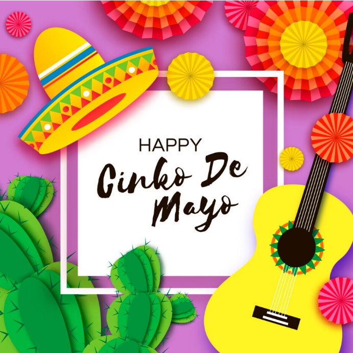 Template Happy Cinco De Mayo poster & flyer | PosterMyWall
