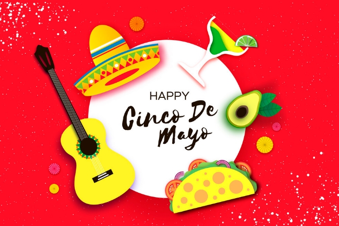Template Happy Cinco De Mayo poster & flyer | PosterMyWall