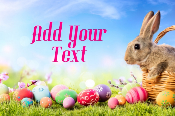 Template Happy Easter Egg Hunt Day poster | PosterMyWall