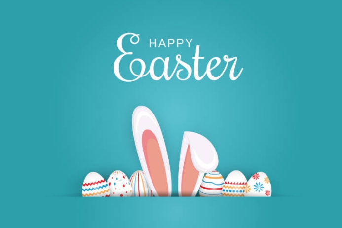 Template Happy Easter Egg Hunt Day poster | PosterMyWall