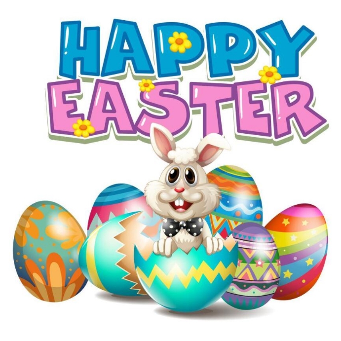 Template Happy Easter Egg Hunt Day poster | PosterMyWall