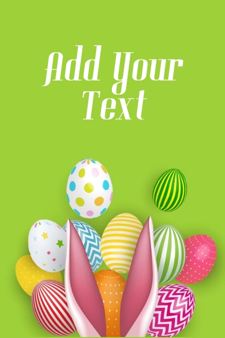 Template Happy Easter Egg Hunt Day poster | PosterMyWall