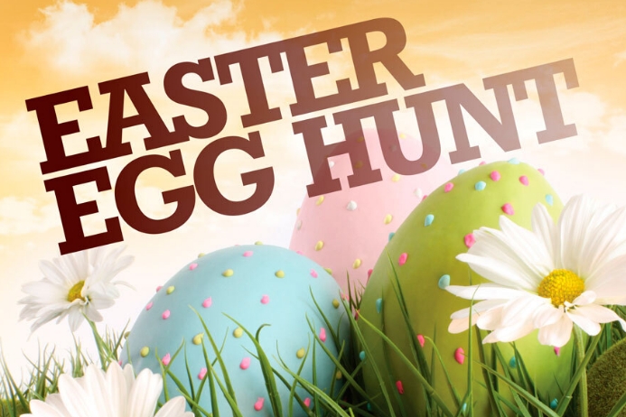 Template Happy Easter Egg Hunt Day poster | PosterMyWall