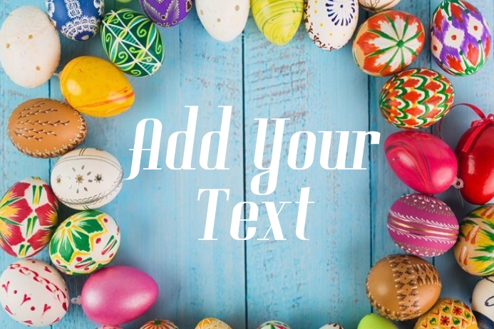 Del Cartel Del Día de La Búsqueda Del Huevo de Pascua Feliz Plantilla ...