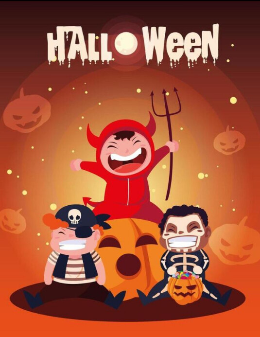 Copy of Template Happy Halloween Poster & Flyer | PosterMyWall