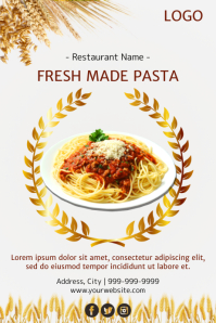 ITALIAN RESTAURANT POSTER ADS Template | PosterMyWall