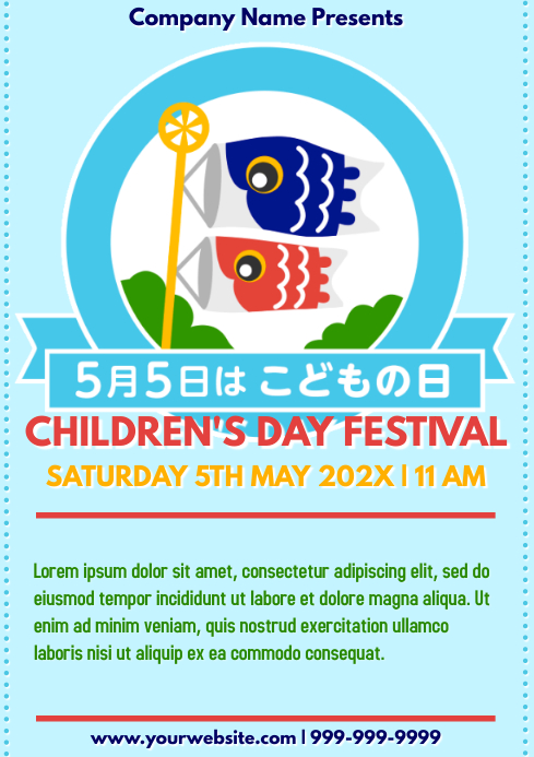 Template japan children's day | PosterMyWall