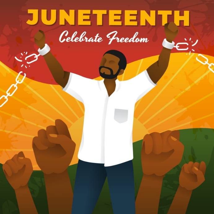 Template Juneteenth Freedom Day Poster Flyer | PosterMyWall