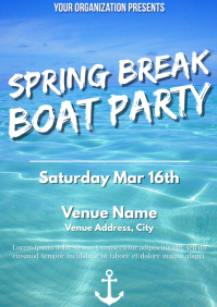 Template march spring break | PosterMyWall