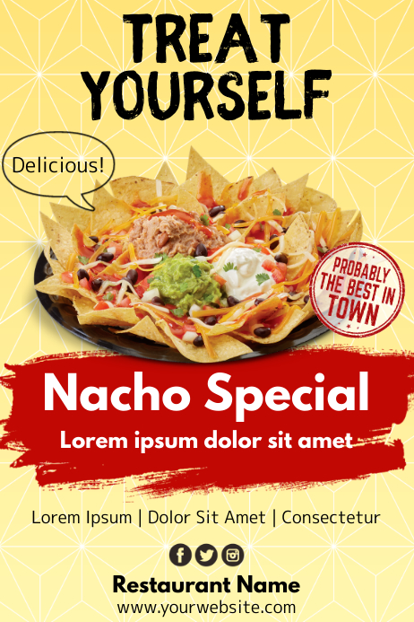 Copy of Template mexican food | PosterMyWall