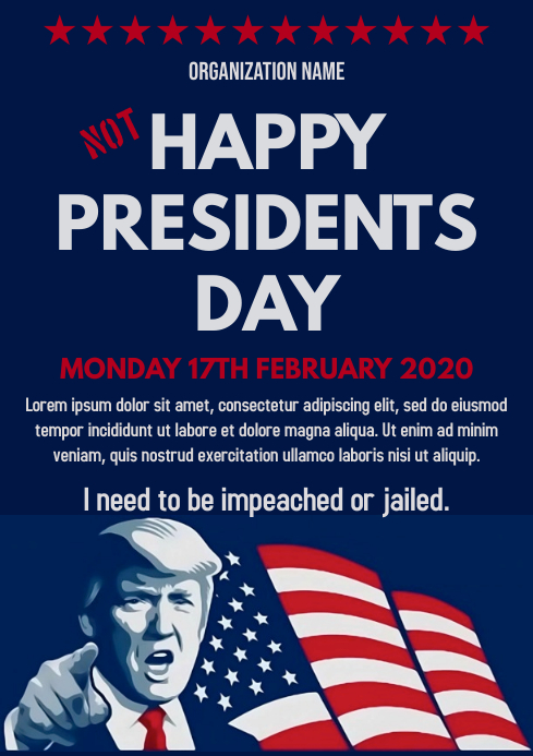 Copy of Template president's day | PosterMyWall