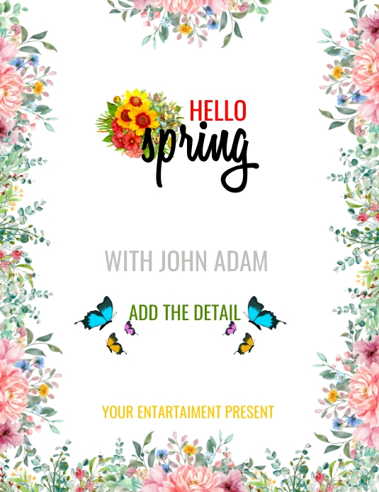 Copy of TEMPLATE SPRING | PosterMyWall