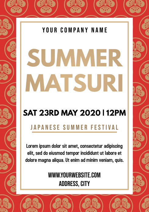 Template summer festival | PosterMyWall