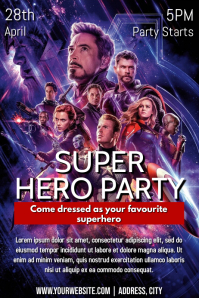 Template superhero day | PosterMyWall