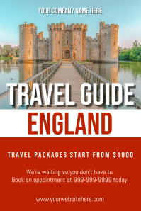 Template travel england | PosterMyWall