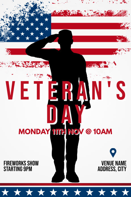 Template veteran's day | PosterMyWall