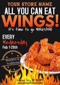 Template wings | PosterMyWall