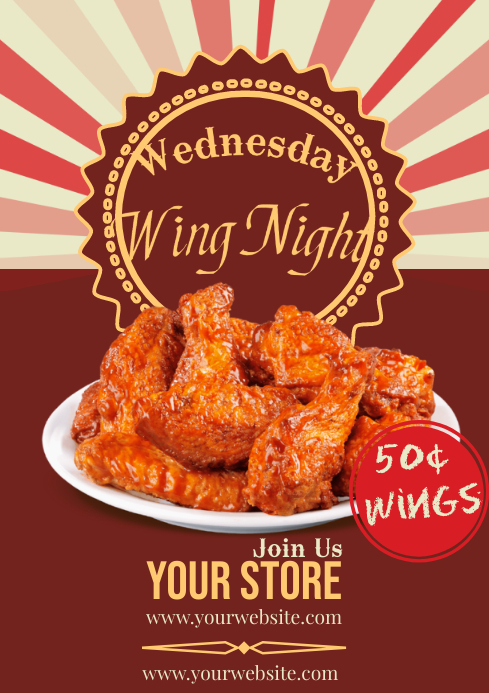 Template wings | PosterMyWall