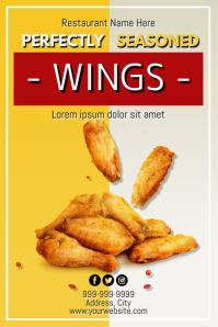 Template wings | PosterMyWall