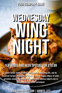 Template wings | PosterMyWall