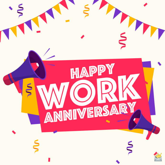 Copy of template work anniversary elegant, the best | PosterMyWall