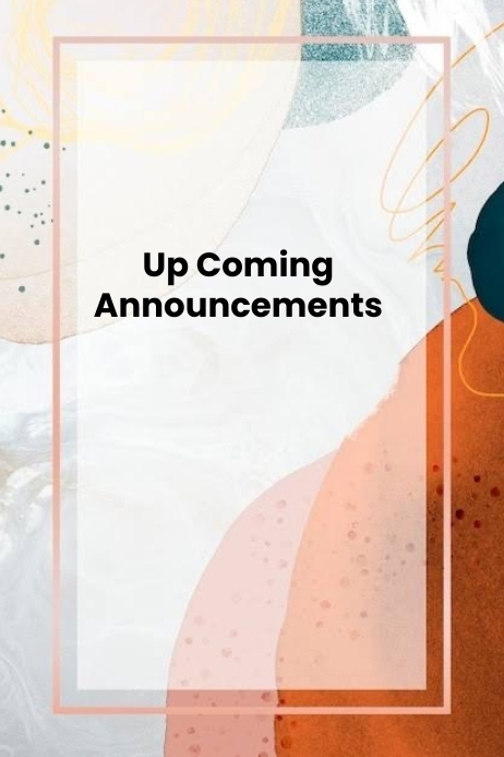 Copy of Templates announcements | PosterMyWall