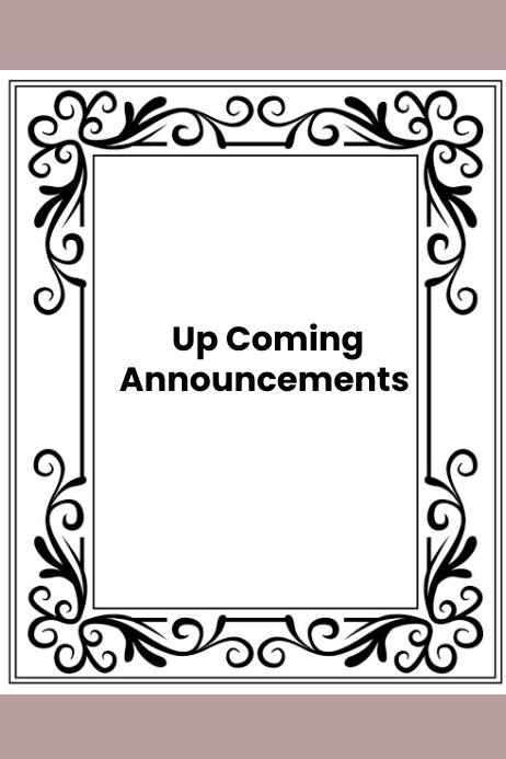 Templates announcements | PosterMyWall