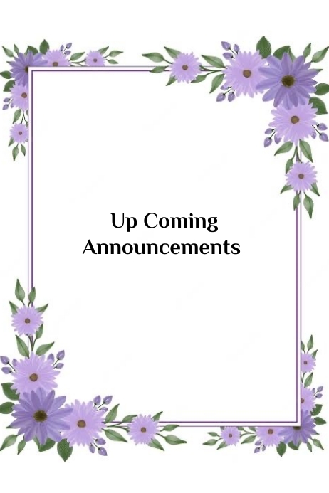 Templates announcements | PosterMyWall