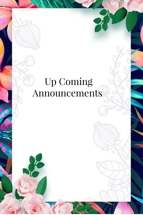 Copy of Templates announcements greeting cards | PosterMyWall