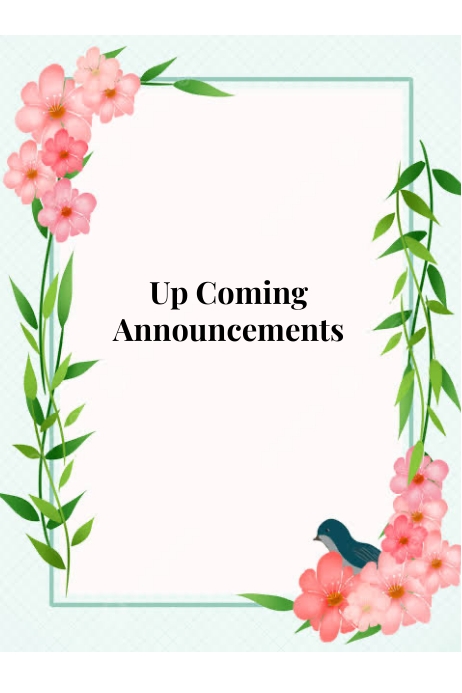 Templates announcements greeting | PosterMyWall
