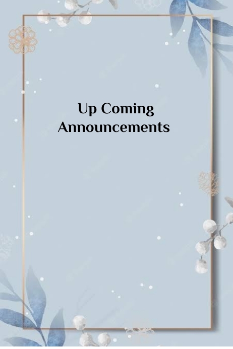 Templates announcements greeting | PosterMyWall
