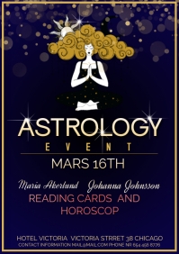 templates flyer poster astrology event | PosterMyWall