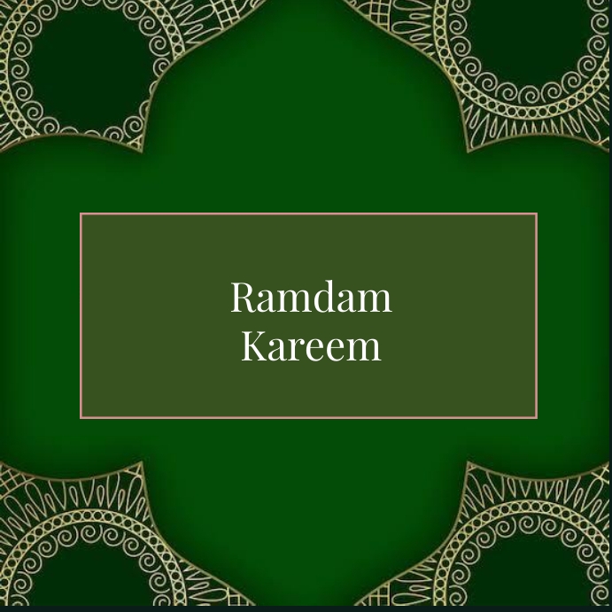 Templates Ramdam Kareem greeting | PosterMyWall