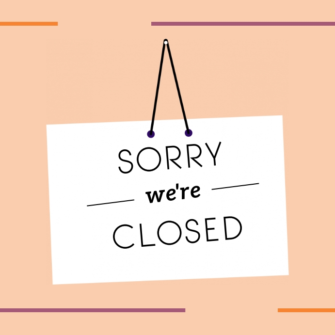 Copy of Temporarily closed business flyer template | PosterMyWall