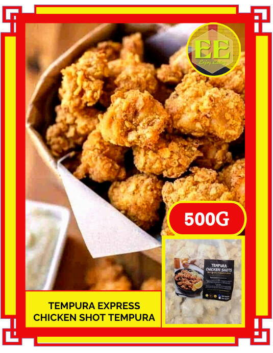 TempuraExpress: Chicken Shots Tempura | PosterMyWall